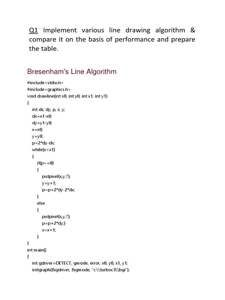 CG ASsignment | PDF | Geometry | Computer Programming
