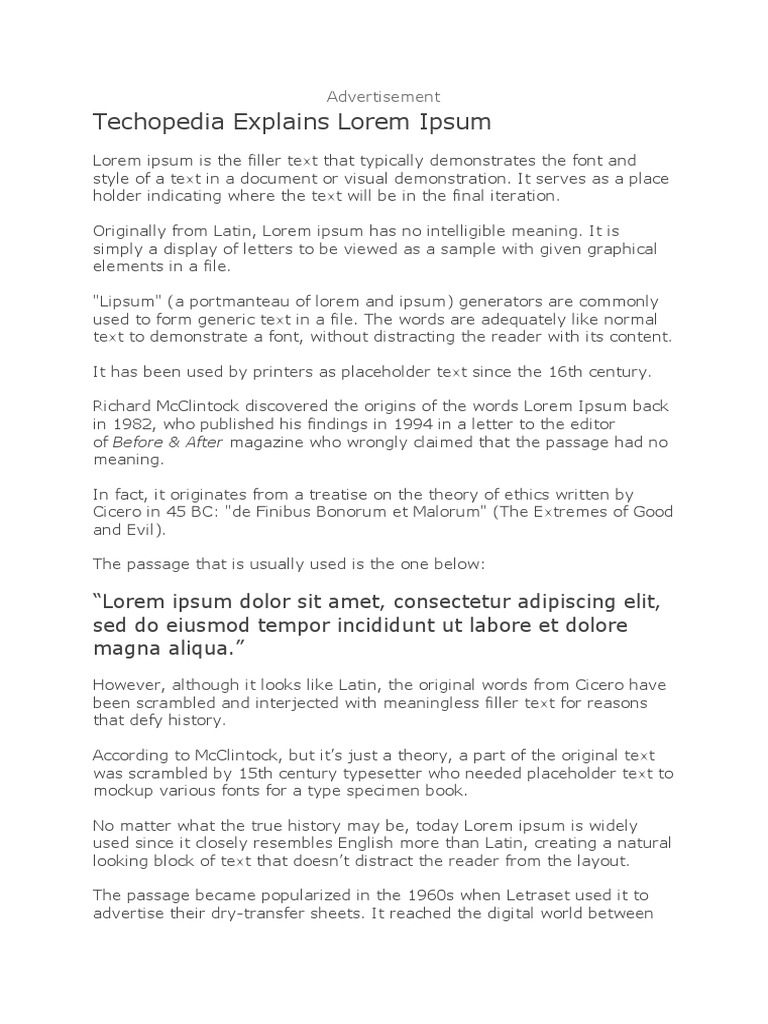 Techpedia | PDF | Text | Written Communication