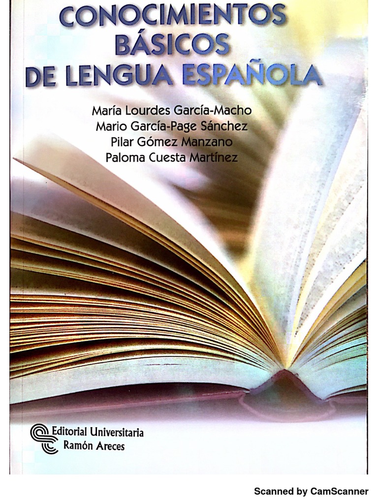 Conocimientos Básicos de Lengua Española - Libro 2017 | PDF