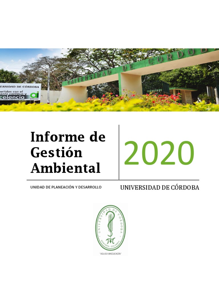 Informe de Gestion Ambiental 2020 | PDF | Residuos | Logística