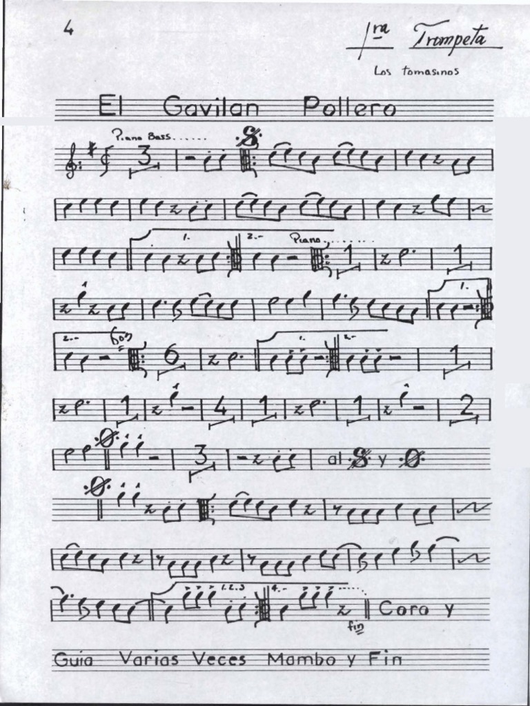 El Gavilan Pollero (Los Tomasinos) | PDF