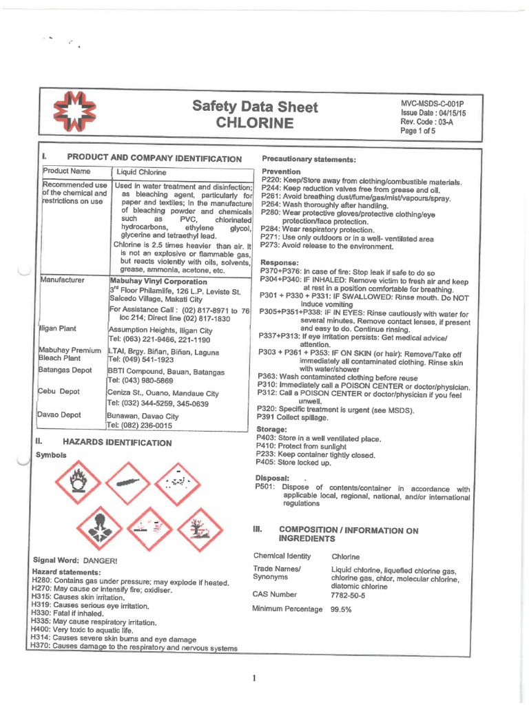 Msds 9 | PDF