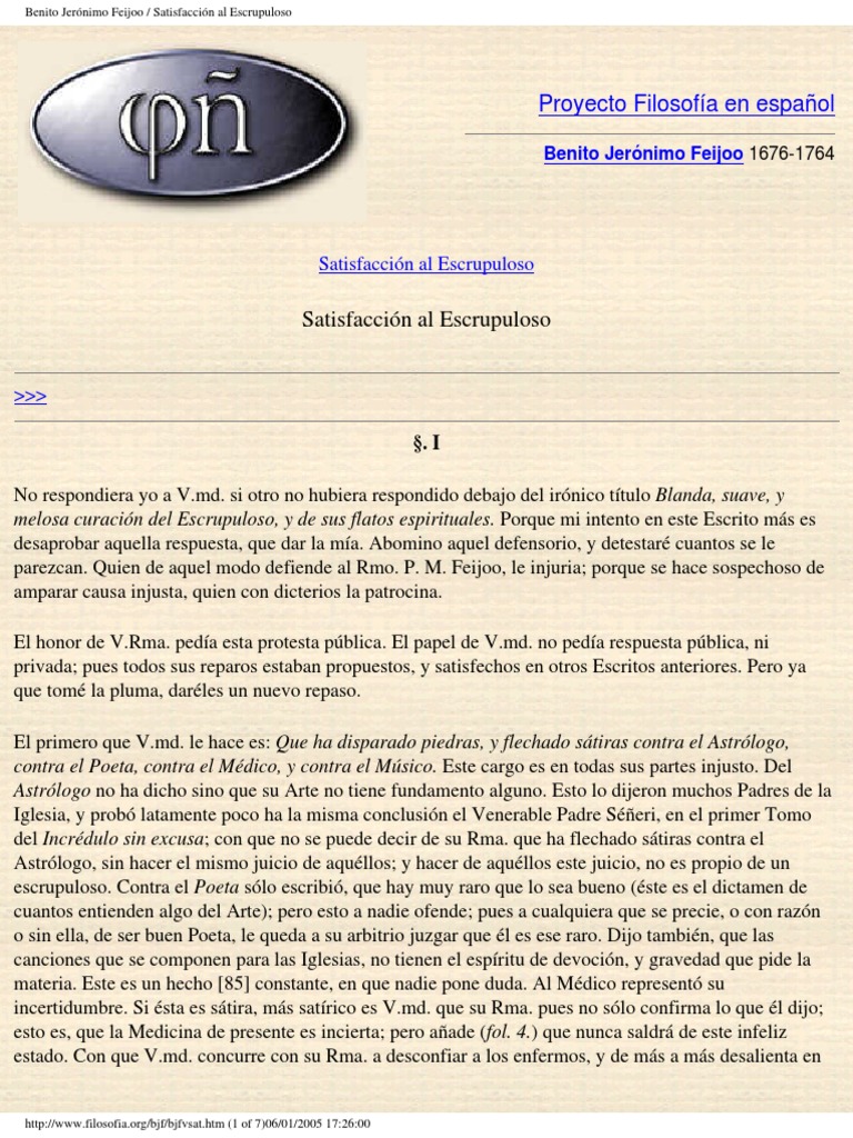 Satisfaccion Escrupuloso | PDF | Platón