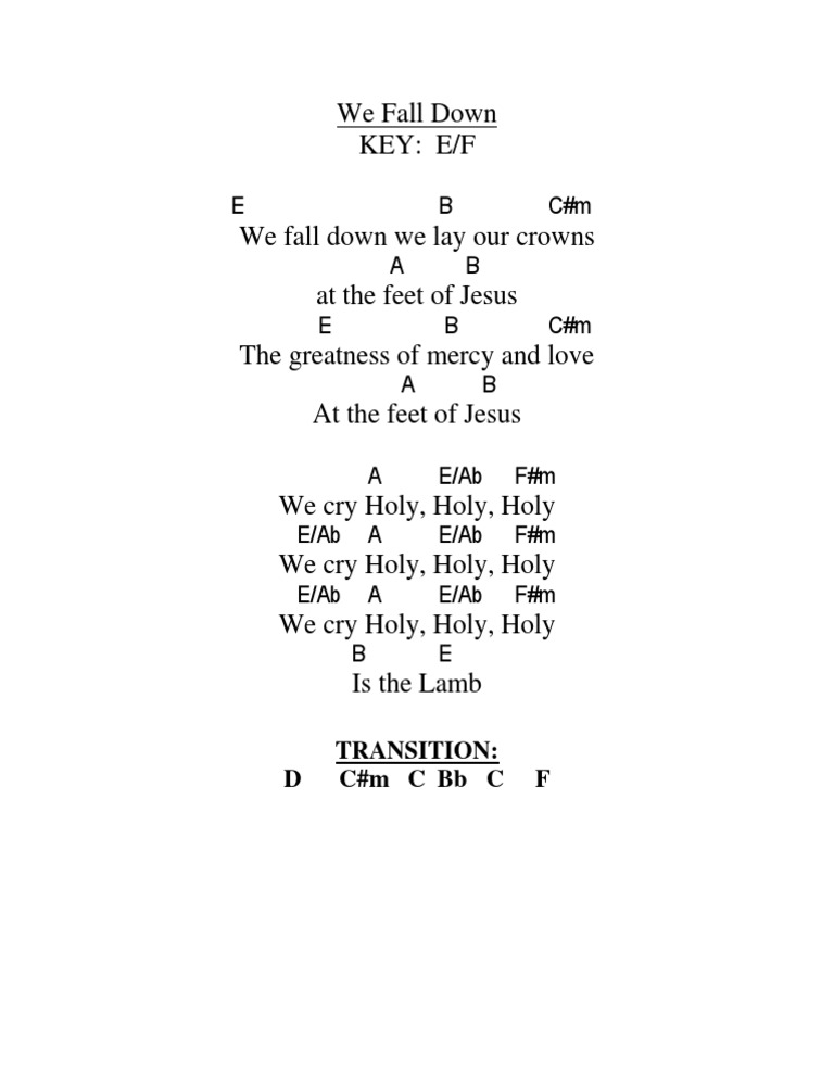 We Fall Down | PDF