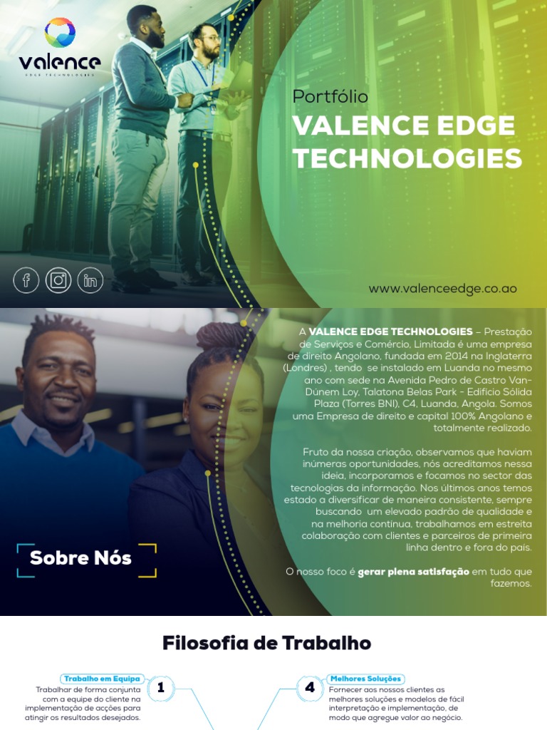 PORTFÓLIO - Valence Edge Technologies ACTUALIZADO20 | PDF | Automação ...