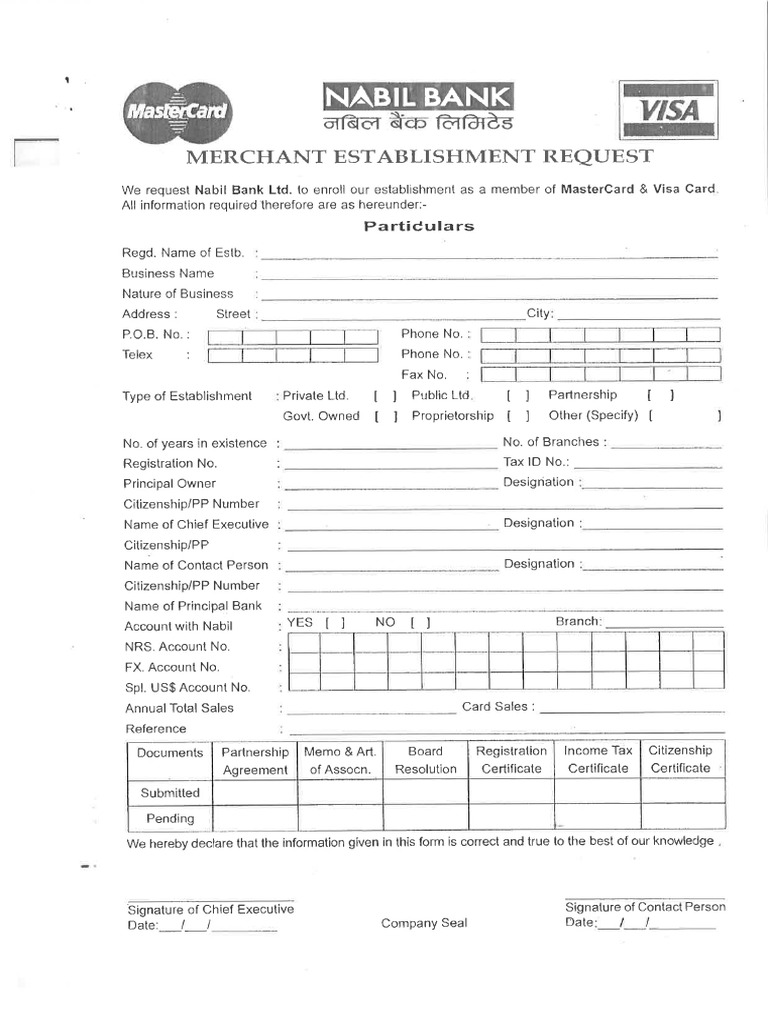 POS Agreement (2) | PDF | Visa Inc. | Master Card