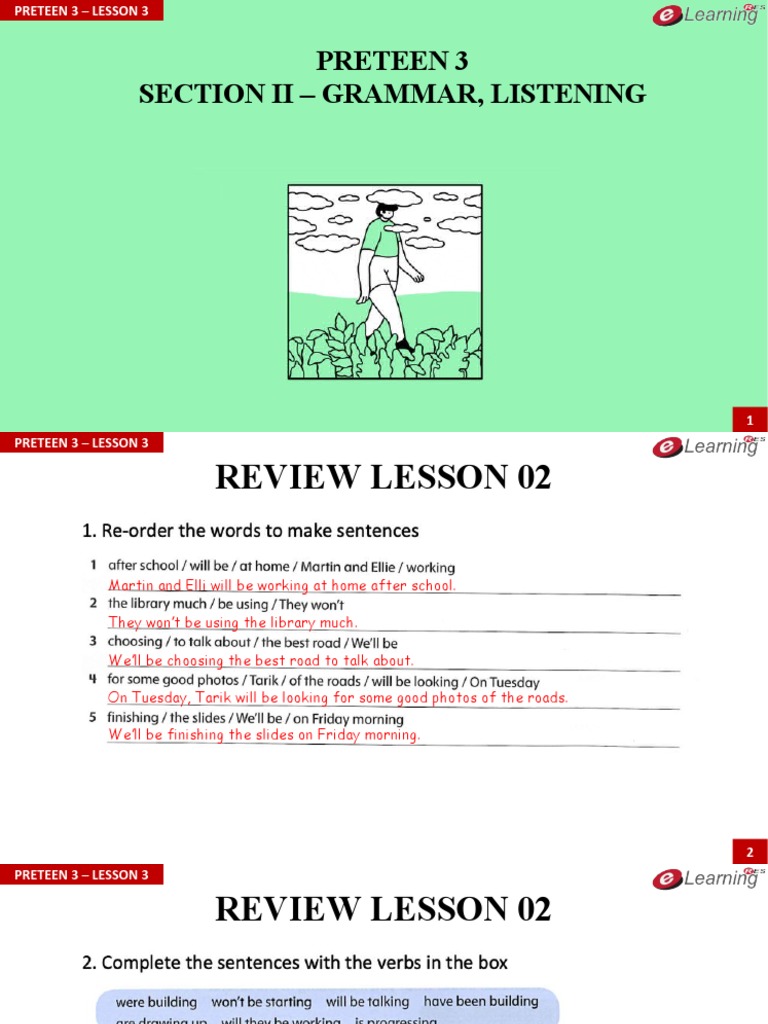 Lesson 3 | PDF | Syntax | Cognitive Science