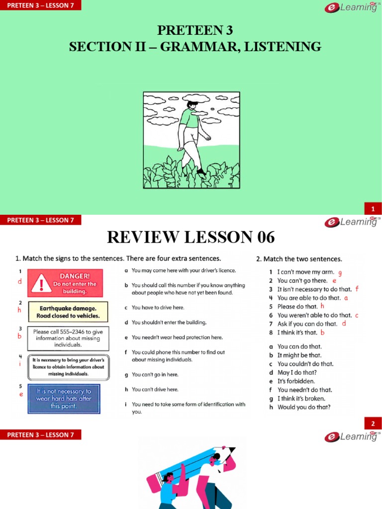 Lesson 7 | PDF | Communication | Pedagogy