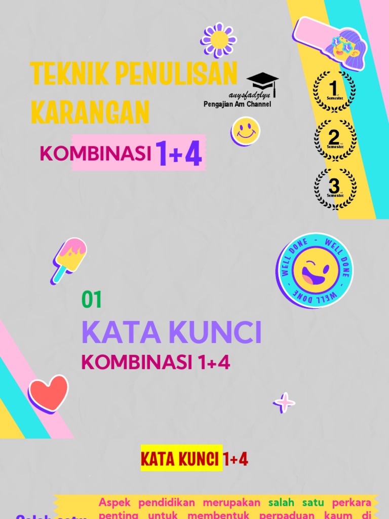 Teknik Menulis Karangan 1 4 Pdf