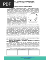 Registro de Pensamentos Disfuncionais - RPD | PDF
