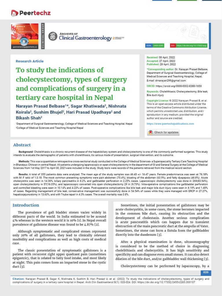 Acg 8 207 | PDF | Gallbladder | Medical Specialties