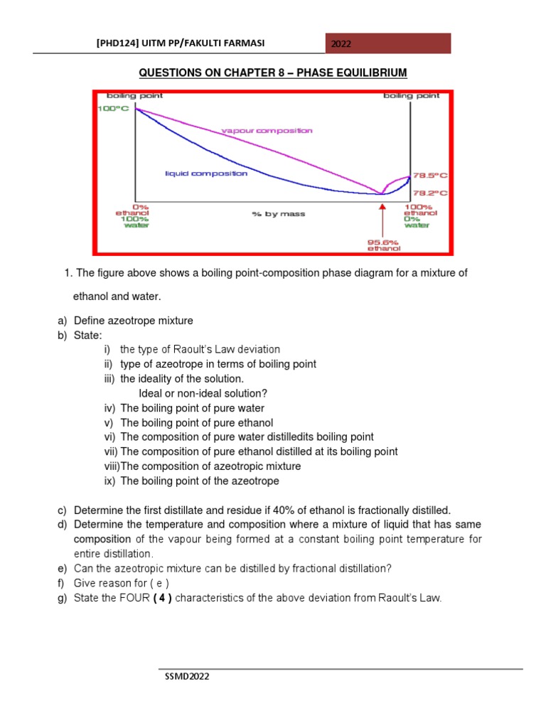 (Phd124) Uitm Pp/Fakulti Farmasi Questions On Chapter 8 - Phase ...