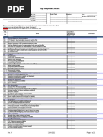 Drilling Rigs Inspection Checklist | PDF | Drilling Rig | Personal ...