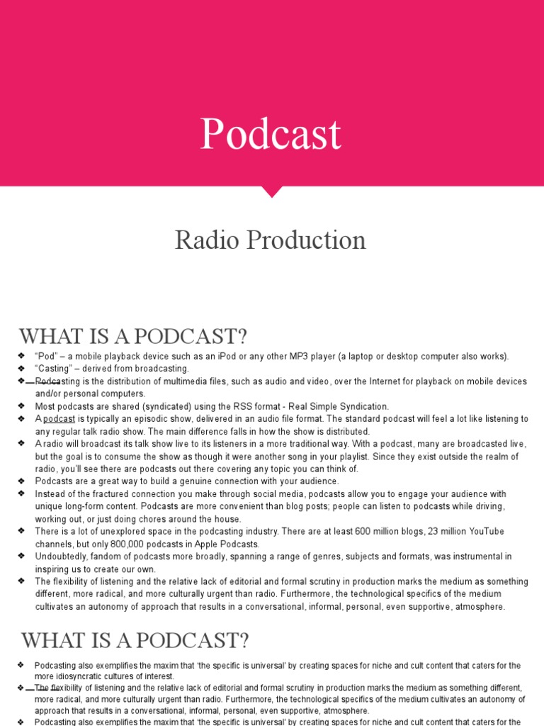 Podcast | PDF | Podcast | Computing