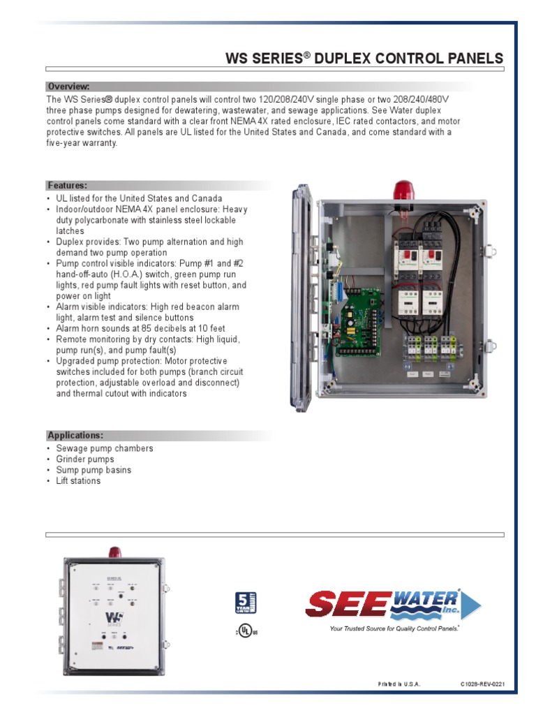 Catalog - Wastewater Duplex | PDF | Pump | Components