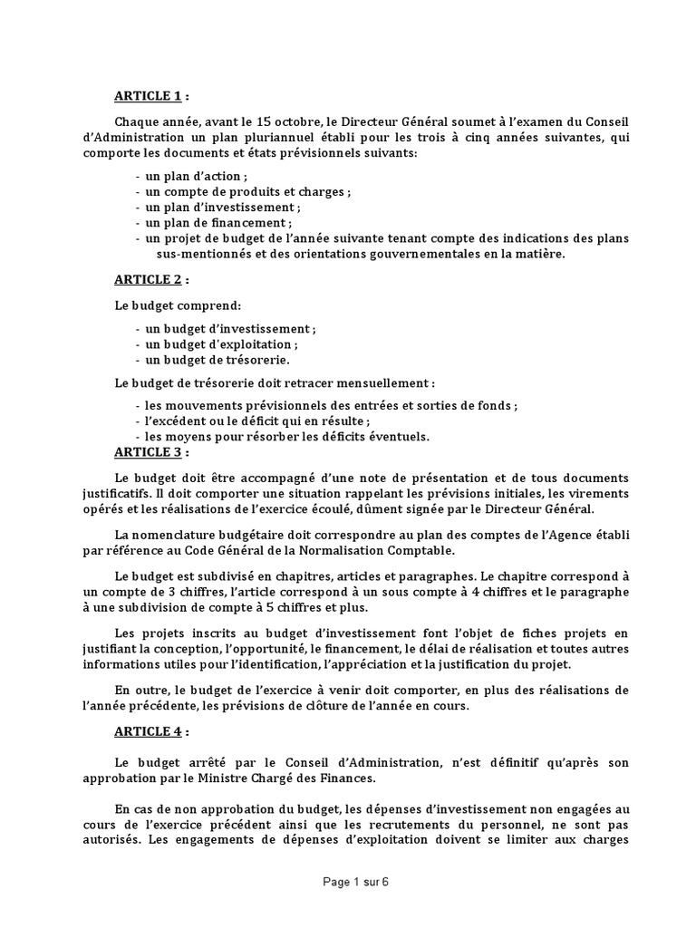 Royaume Du Maroc | PDF | Audit | Budget