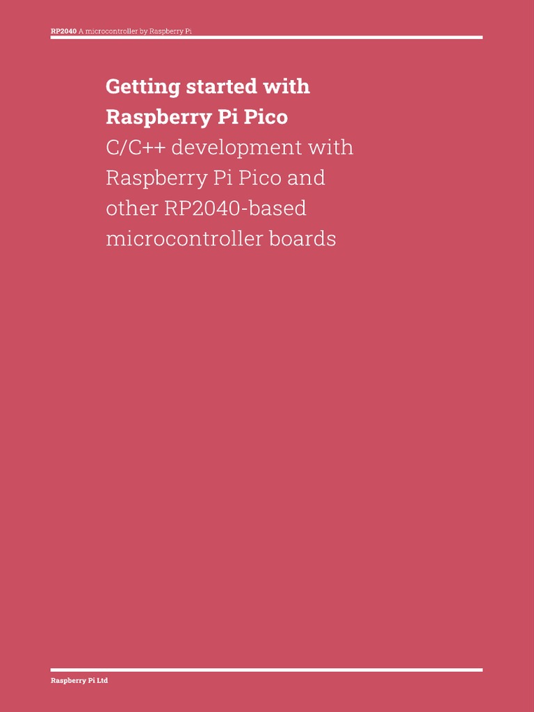 Getting Started With Pico | Download Free PDF | Computing | Computer ... Getting Started With Pico | Download Free PDF | Computing | Computer ...