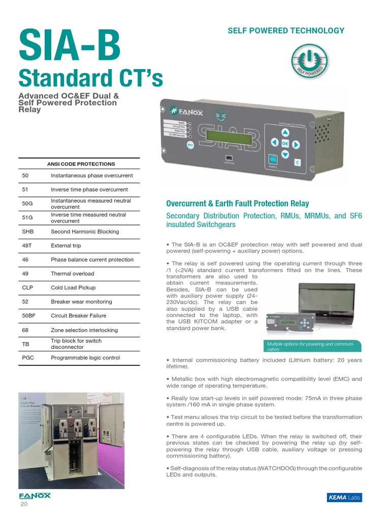 EN FANOXTD DATA SIA OCEFSecondaryDist SIAB-STANDARD-CT R05 | PDF ...