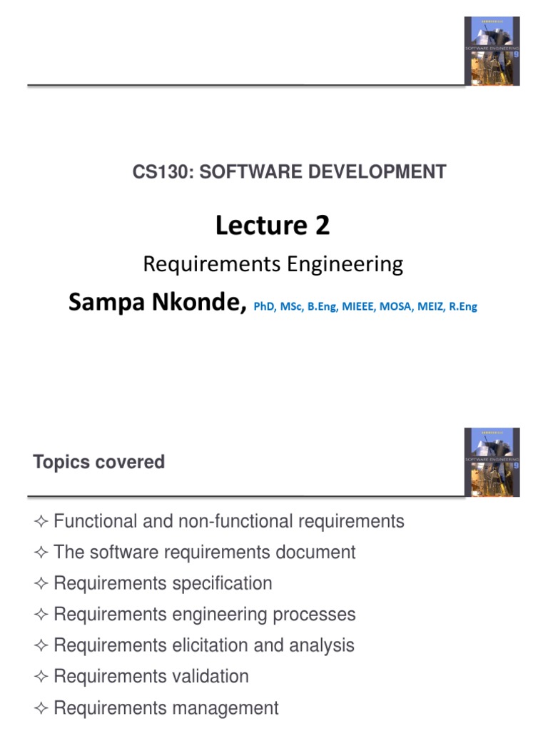 Understanding the Fundamentals of Requirements Engineering for Software ...