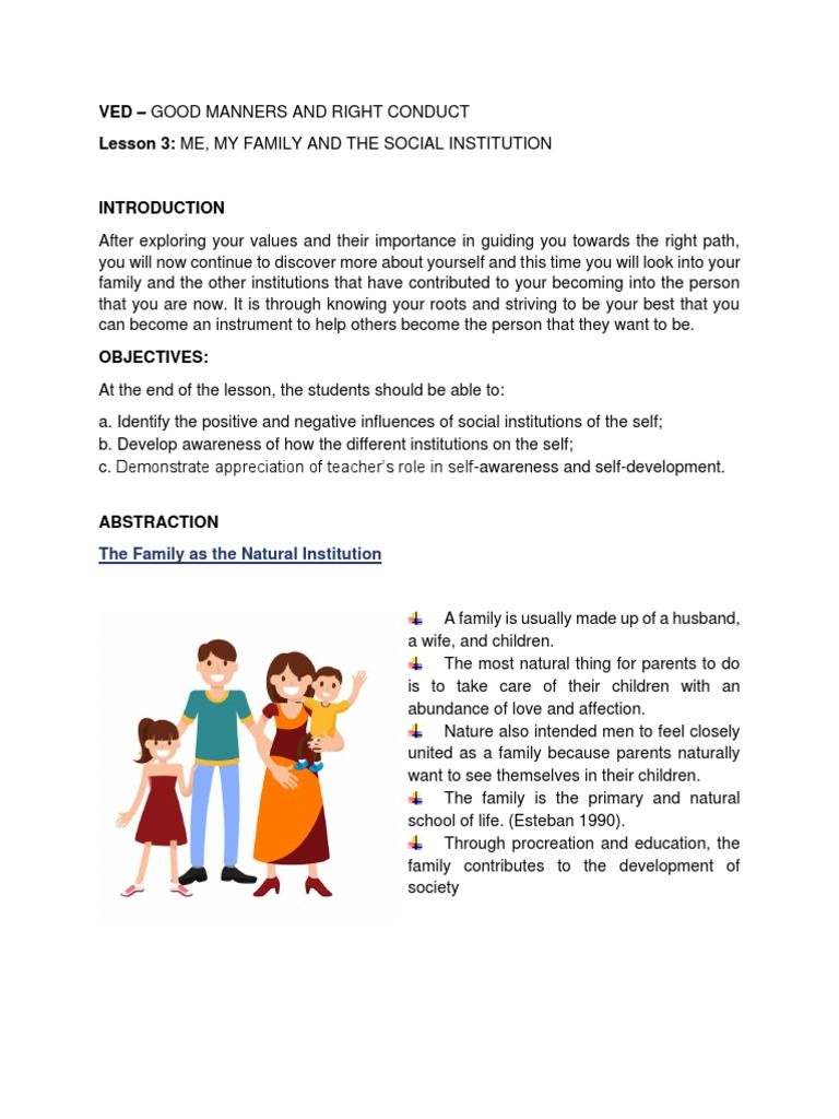 Module 7 - Lesson 3 | PDF | Teachers | Adolescence