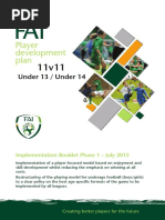 FA Long-Term Player Development Model | PDF | Sports | Association Football
