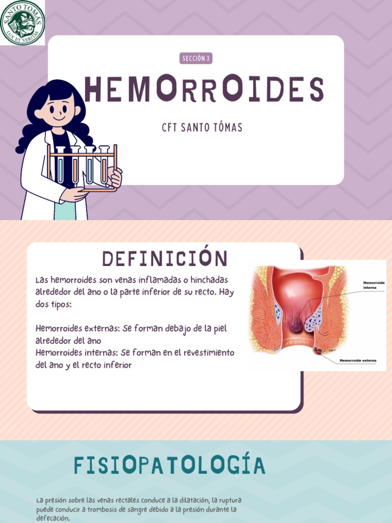 Hemorroides | PDF | Hemorroides | Medicina CLINICA