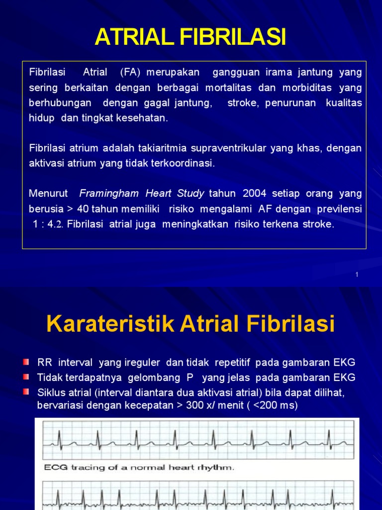 Atrial Fibrilasi | PDF