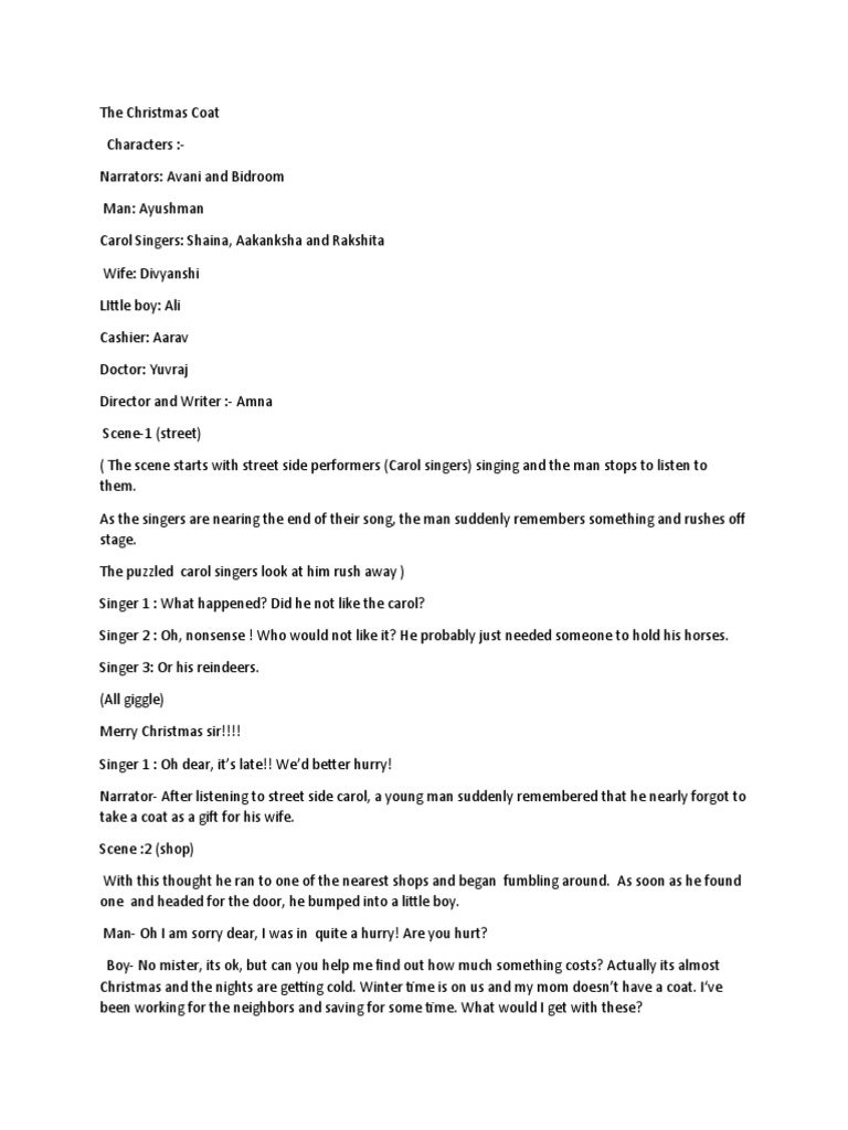 Assembly Play Script | PDF