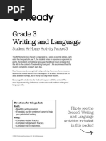 2nd Grade Dictation Sentences Printable Version | PDF