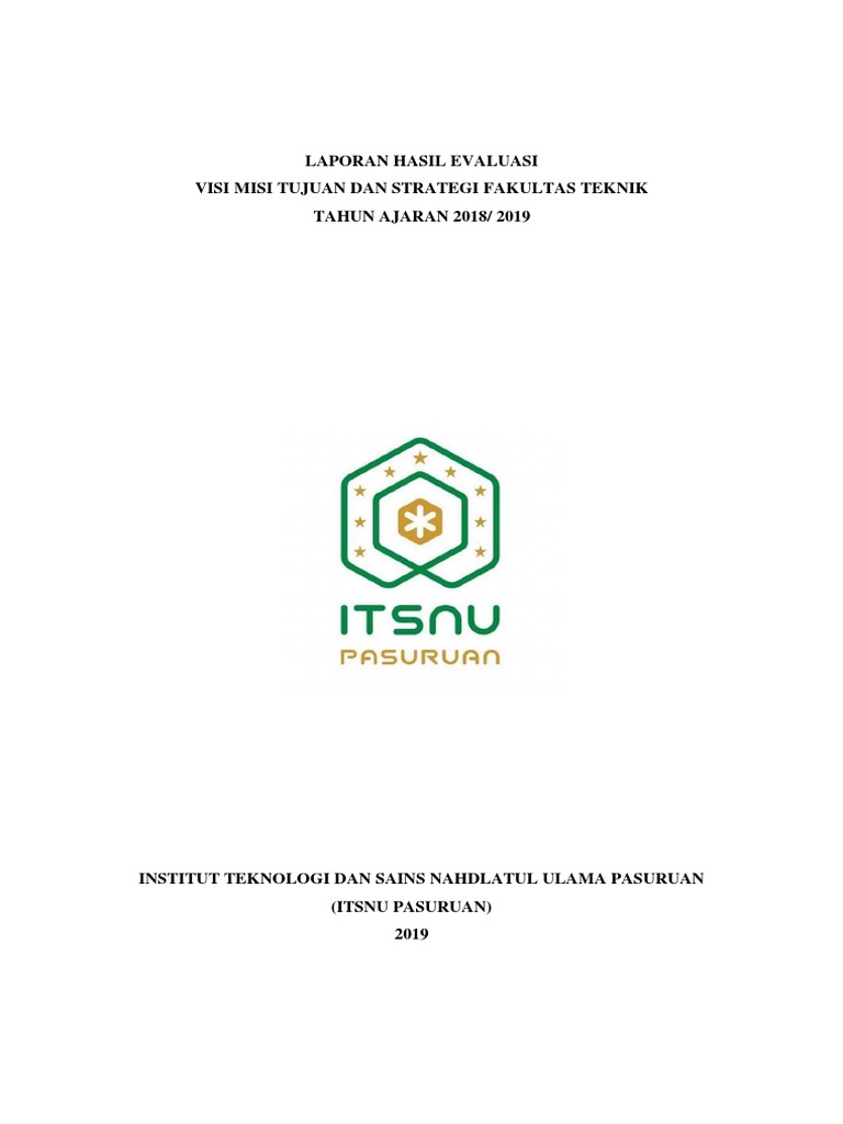 Laporan Survey Pemahaman VMTS FT 2018 1 | PDF