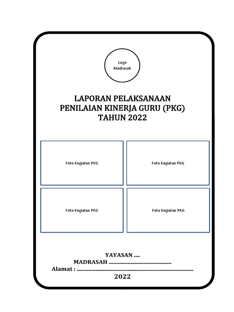 3 - Contoh Laporan PKG Koreksi - New-1 | PDF