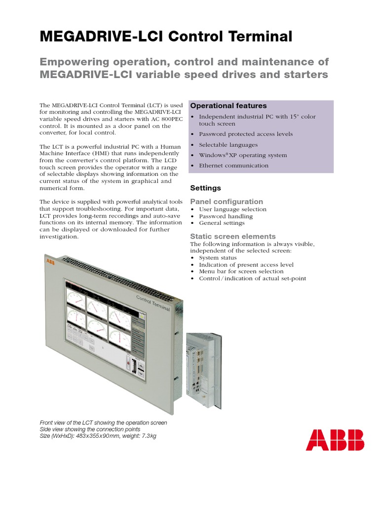 Megadrive-Lci LCT en | PDF | User Interface | Personal Computers