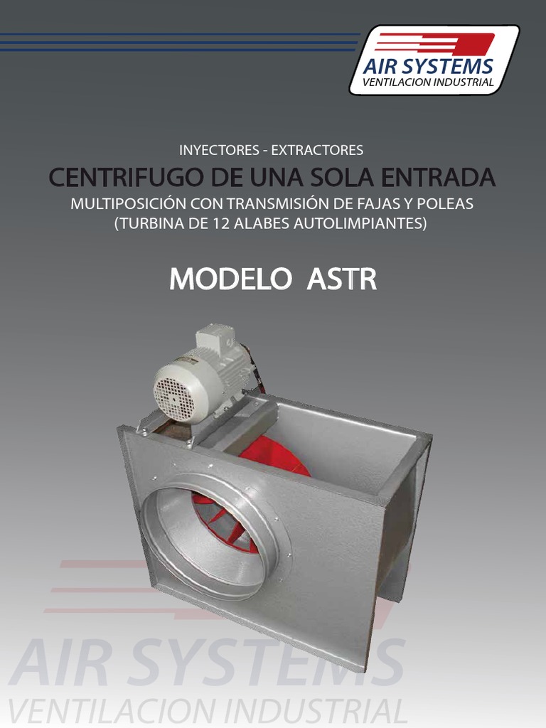 6.3 Ficha Tecnica Extractor | PDF | Acero | Bienes manufacturados