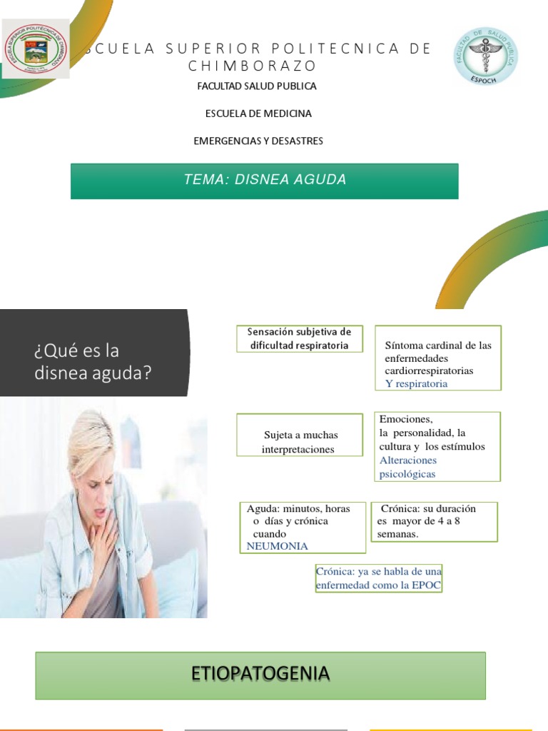 3 Presentación DISNEA AGUDA | PDF | Insuficiencia cardíaca | Medicina 3 Presentación DISNEA AGUDA | PDF | Insuficiencia cardíaca | Medicina