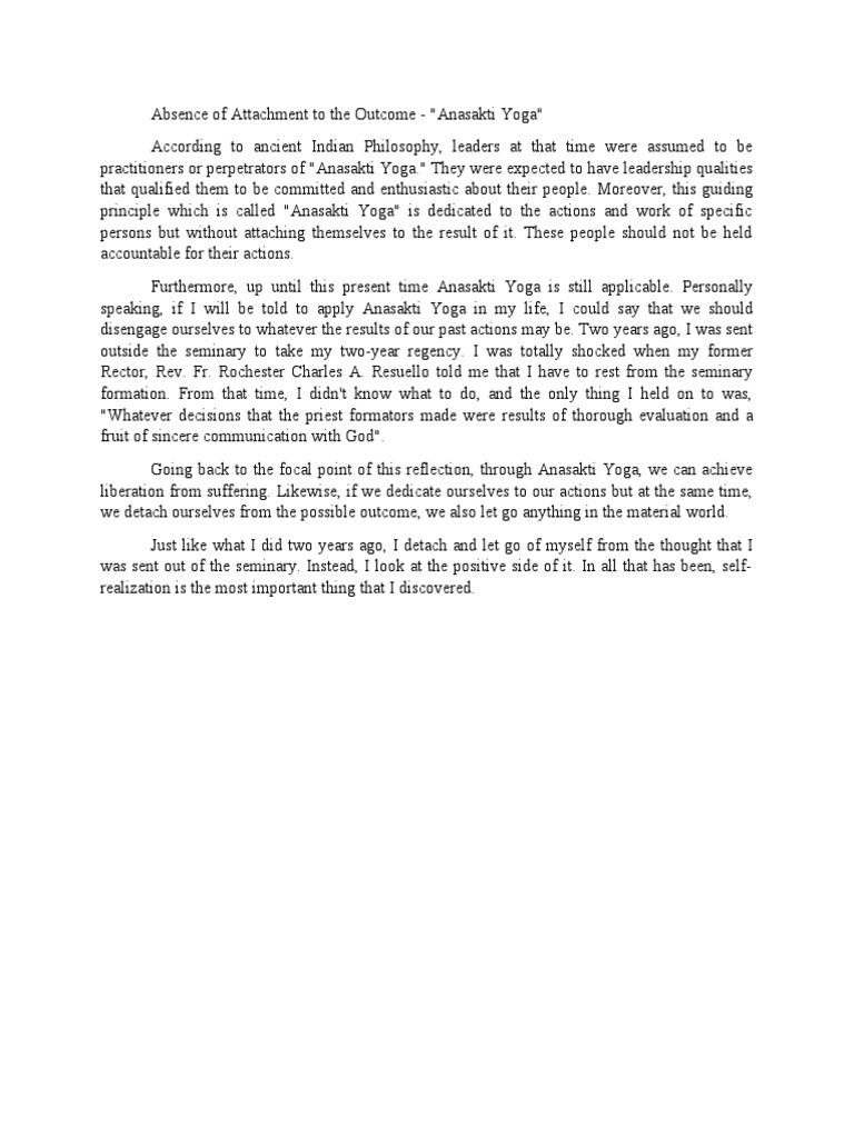 Reflection Paper - Modern Asian Thoughts | PDF