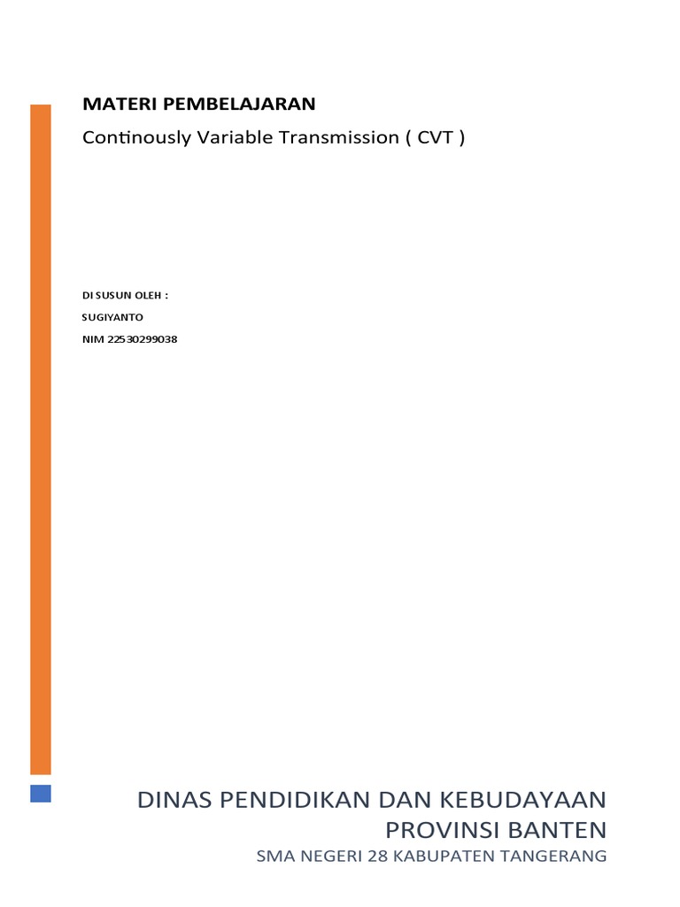 Modul CVT | PDF