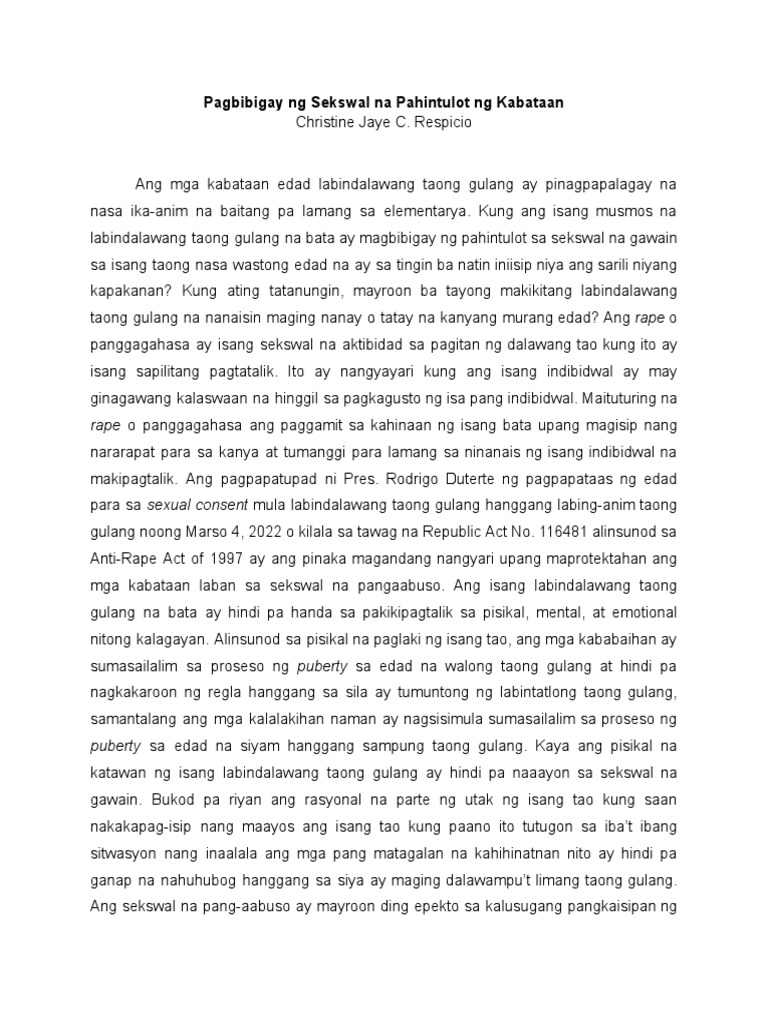 Pagsulat NG Talumpati | PDF