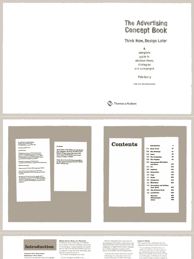 Advertising Concept Title-Intro 8382 | PDF | Advertising | Creativity