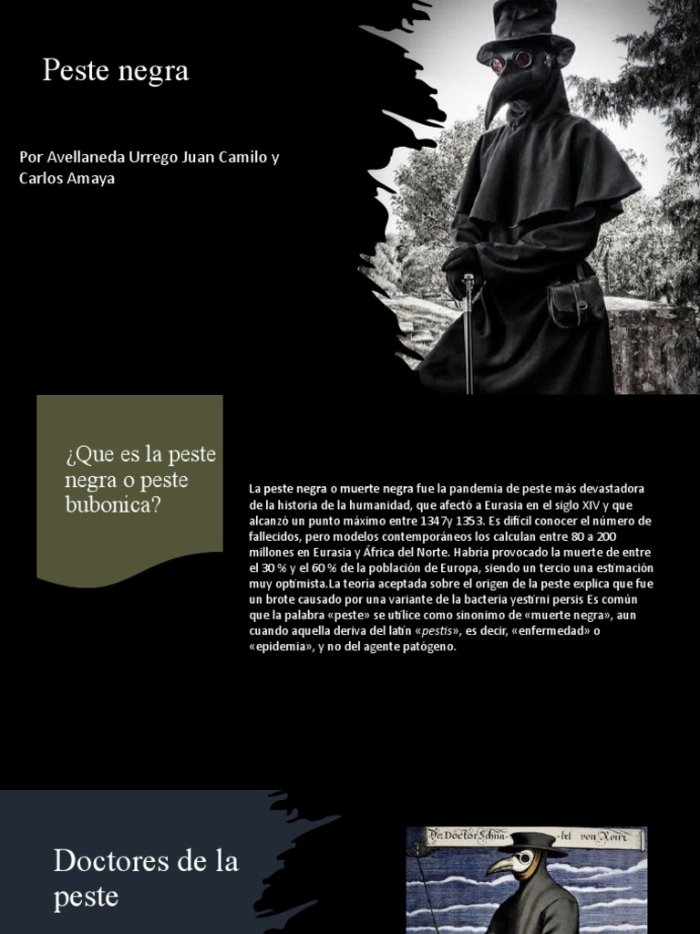 Peste Negra | PDF | Muerte negra | Ciencias sociales ambientales