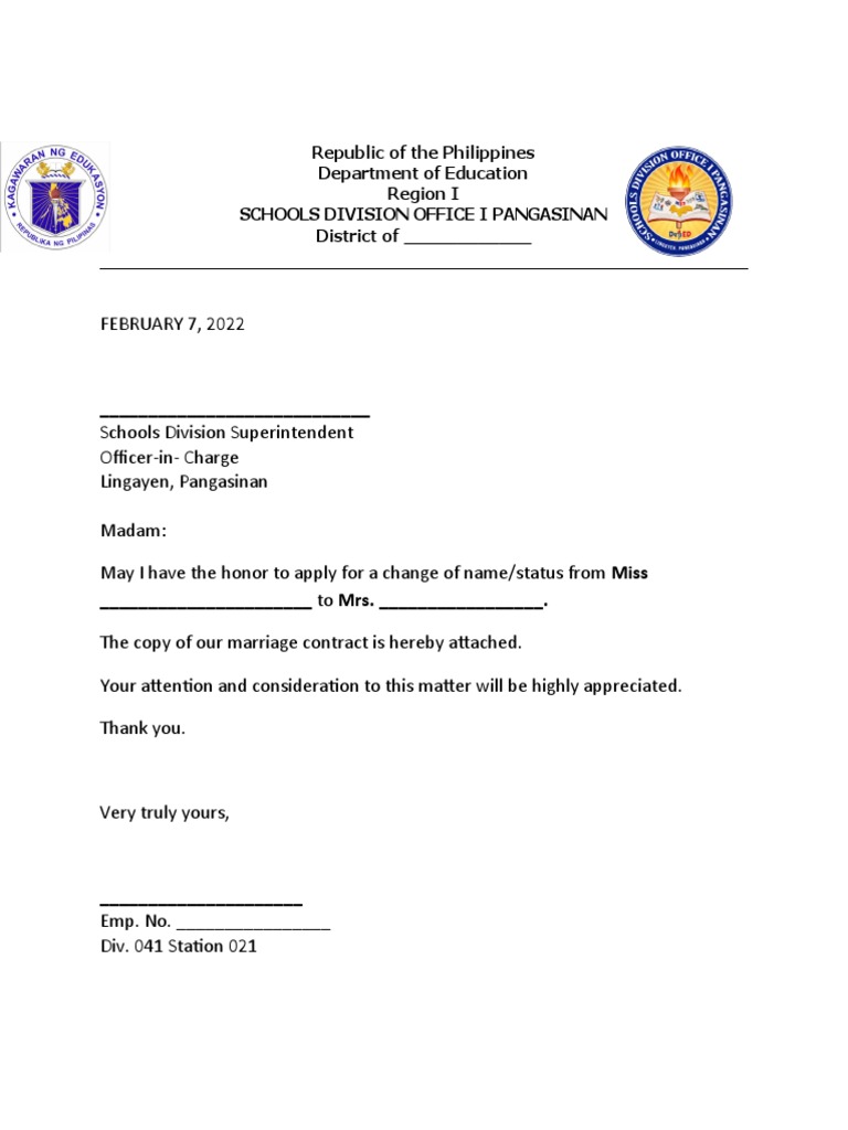 Change of StatusNEW FORM - 1 | PDF