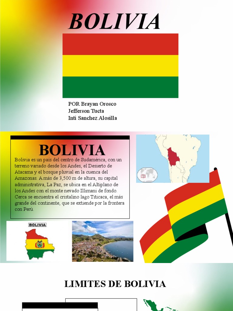 Diapositiva Bolivia | PDF | Bolivia | Perú