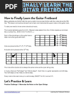 Pentatonic Fretboard | PDF