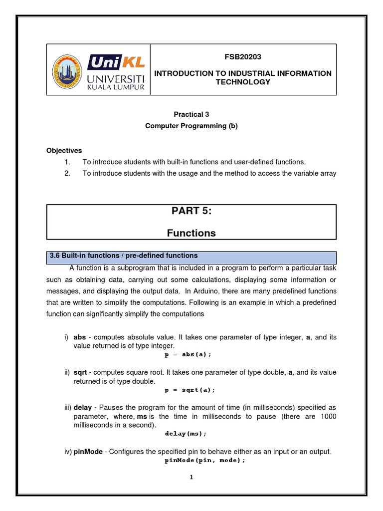 Practical3b Programming Pdf Parameter Computer Programming Subroutine