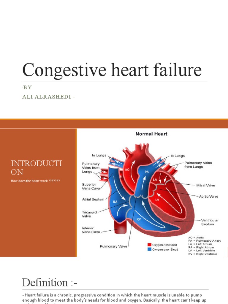 CHF: Congestive Heart Failure Causes, Symptoms & Treatment | PDF ...