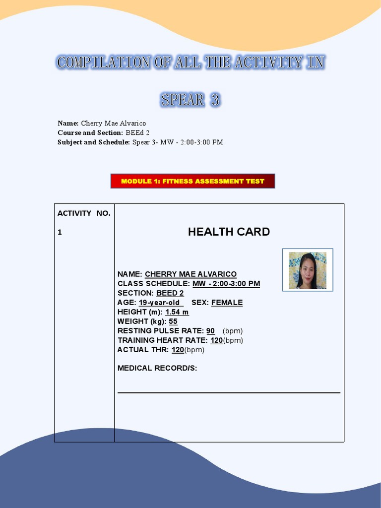 Alvarico, Cherry Mae - Spear 3 | PDF