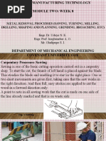 Lathe Machine Lab Report | PDF | Secondary Sector Of The Economy ...