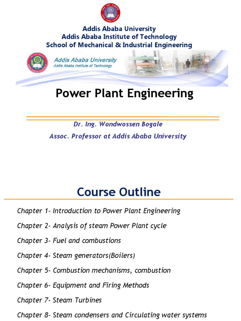 Chapter 1 - Introduction To Power Plant Engineering | PDF | Boiler ...