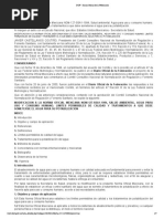 Nom 127 Ssa1 2021 | PDF | Agua | Agua potable