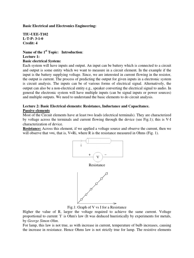 Basic Electrical and Electronics Engineering | PDF | P–N Junction | Bipolar Junction Transistor
