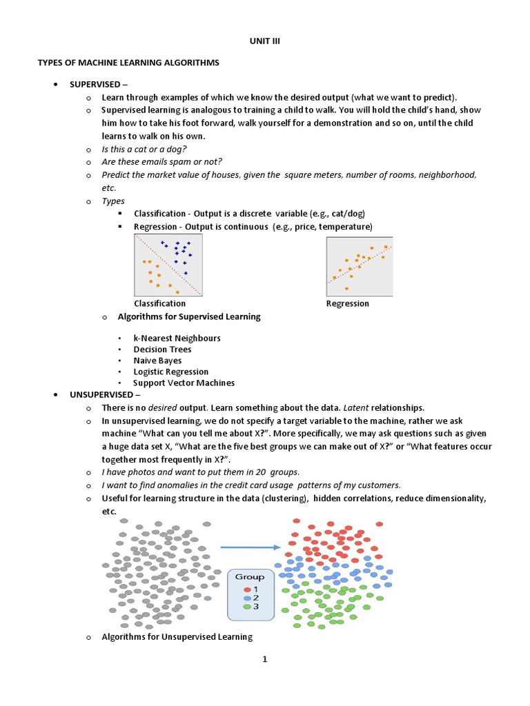 Unit III - I | Download Free PDF | Errors And Residuals | Regression Analysis